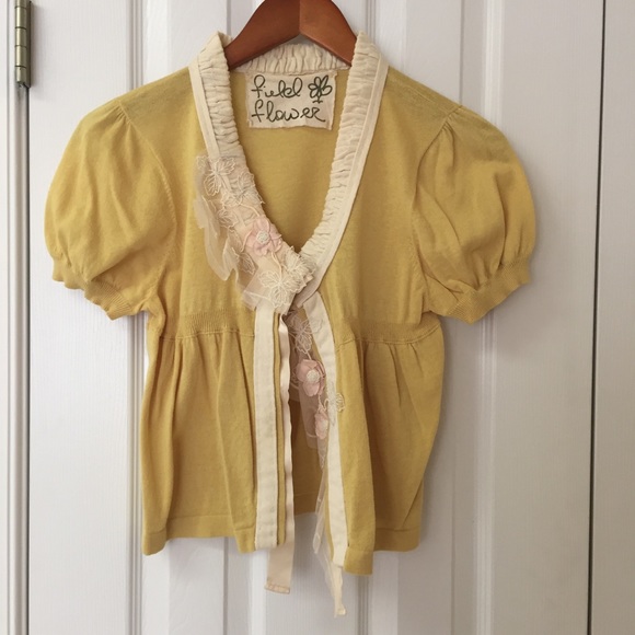 Anthropologie | Sweaters | Hp Anthro Field Flower By Wendi Reed ...